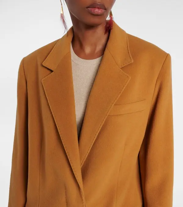 Isabel Marant Étoile Ellenita Wool-blend Coat - Brown