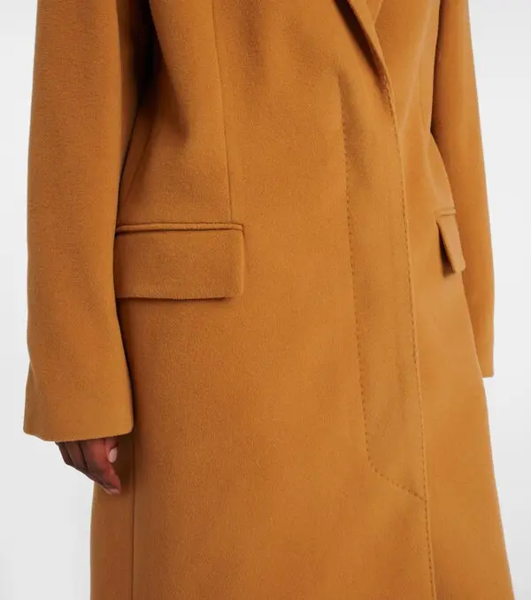 Isabel Marant Étoile Ellenita Wool-blend Coat - Brown