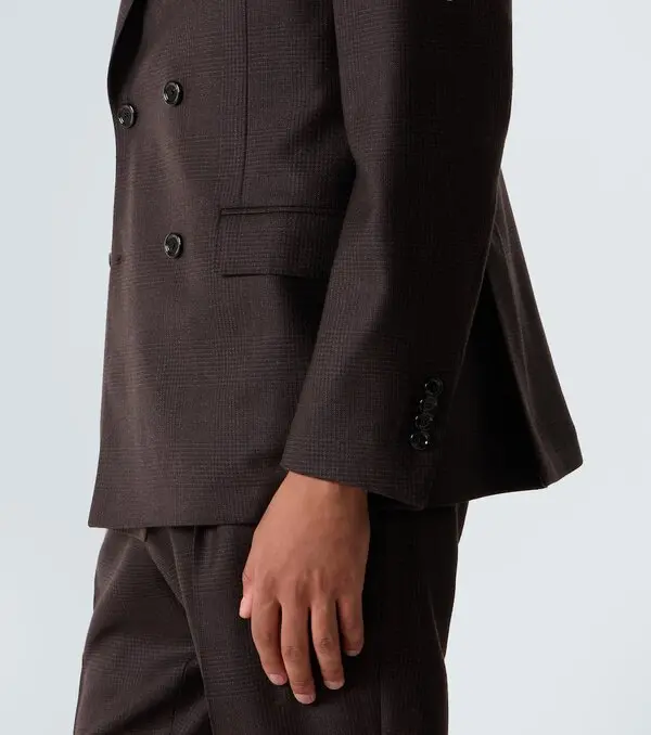 LARDINI Virgin Wool Suit - Brown