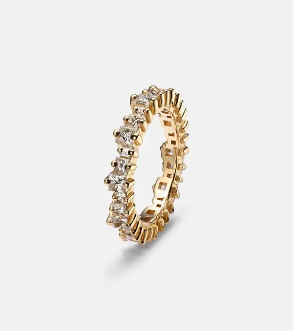 SUZANNE KALAN Milli 18kt Tech Ring Jackets With Diamonds
