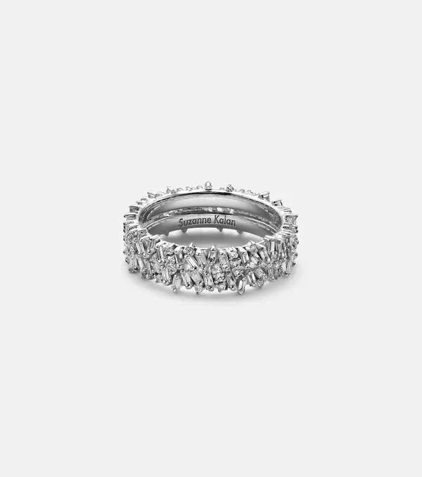 SUZANNE KALAN White Gold Diamond Ring - Silver