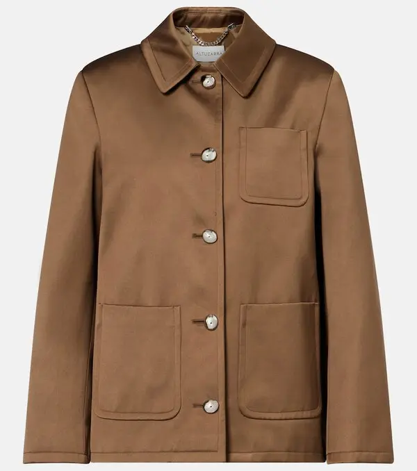 Altuzarra Bart Single-breasted Jacket - Brown