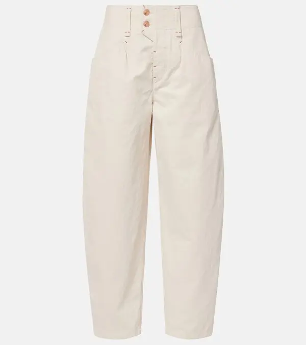 Isabel Marant Étoile Oumaya Barrel-leg Jeans - Beige