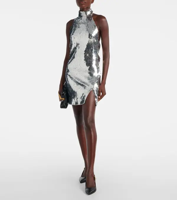Balmain Sequin Mini Dress