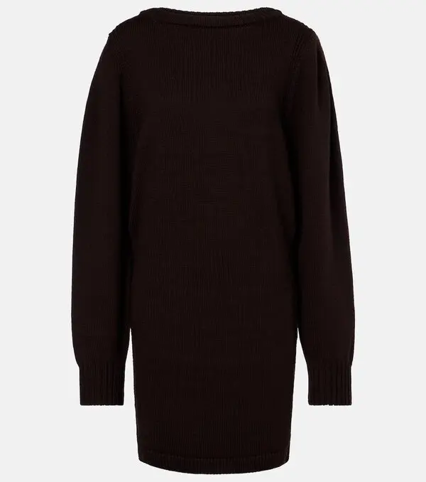 LEMAIRE Wool Sweater - Black