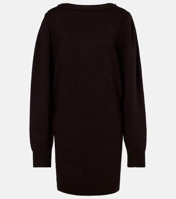 LEMAIRE Wool Sweater - Black