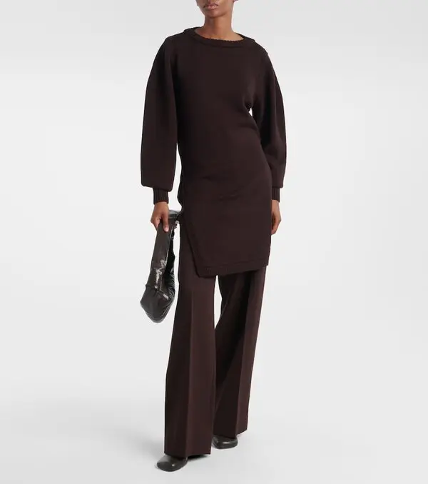LEMAIRE Wool Sweater - Black