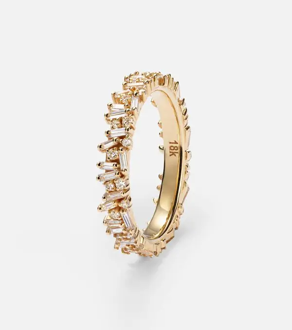 SUZANNE KALAN Icon Midi 18kt Ring Jackets With Diamonds