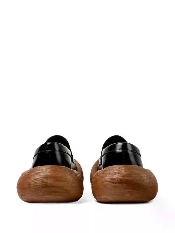 Camper Caramba Penny Leather Loafers