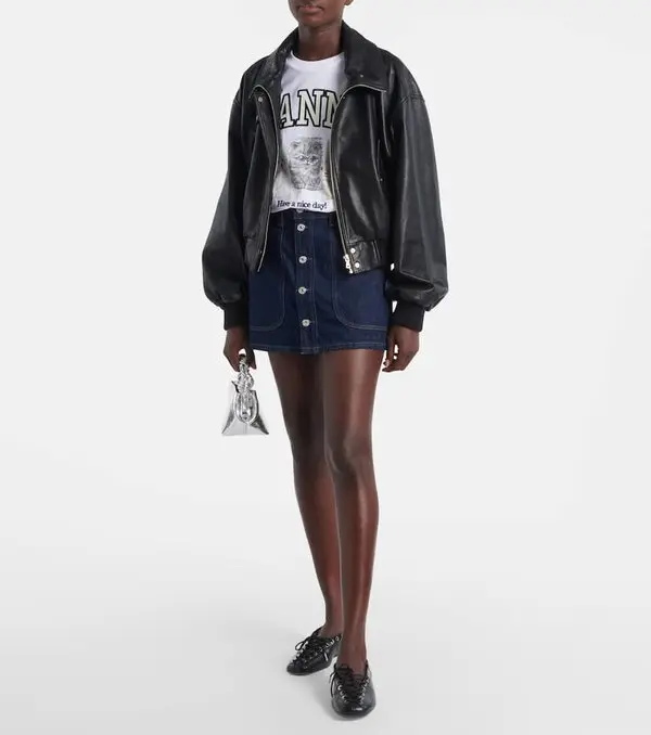 Citizens Of Humanity Denim Mini Skirt