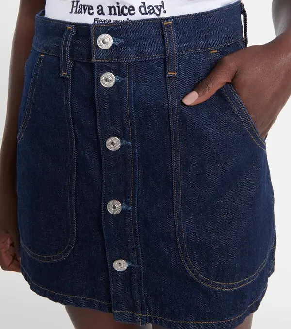 Citizens Of Humanity Denim Mini Skirt