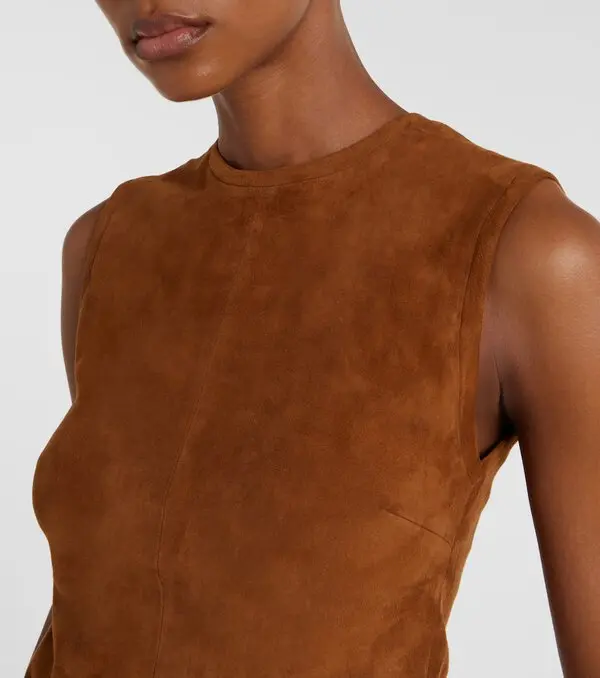 Stouls Miuccia Suede Top