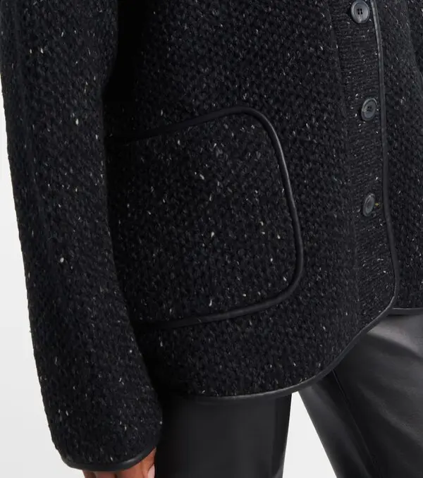 Altuzarra Medrano Knitted Wool-blend Jacket