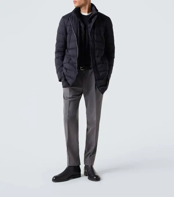 Herno Il Cappotto Down Coat - Black