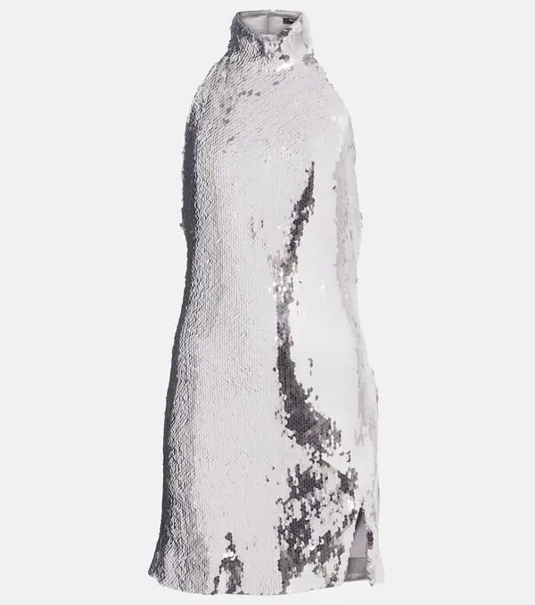 Balmain Sequined Mini Dress