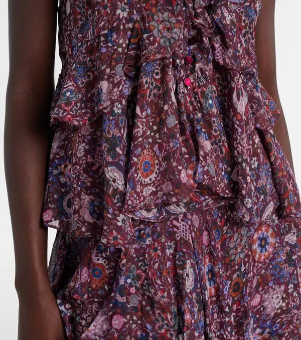 MARANT ETOILE Briara Printed Top