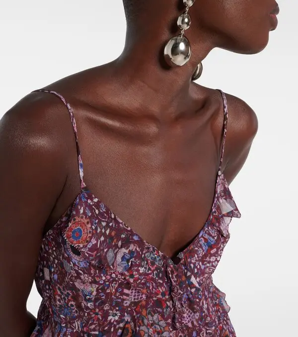 MARANT ETOILE Briara Printed Top
