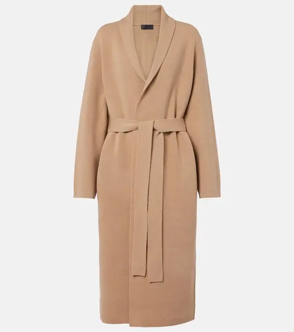NILI LOTAN Harmon Wool Wrap Cardigan