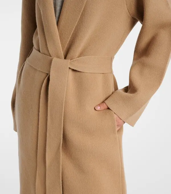 NILI LOTAN Harmon Wool Wrap Cardigan