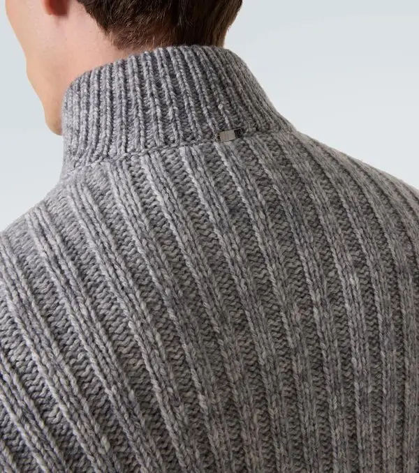 Herno Cable-knit Wool Jacket