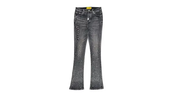 GUAPI Embellished Denim Jeans