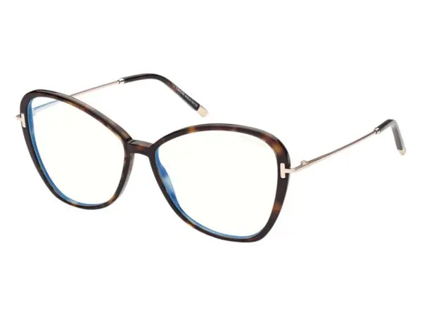 TOM FORD Cat Eye Eyeglasses - Havana (ft5769/b 052)