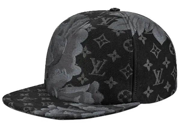 LOUIS VUITTON Mng Flowers Cap - Black