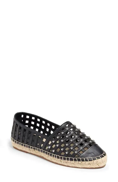 Cinq À Sept Rochel Cage Studded Espadrille Flat