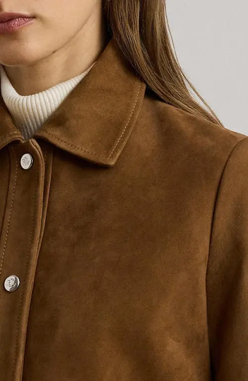 Ralph Lauren Suede Jacket - Vicuna