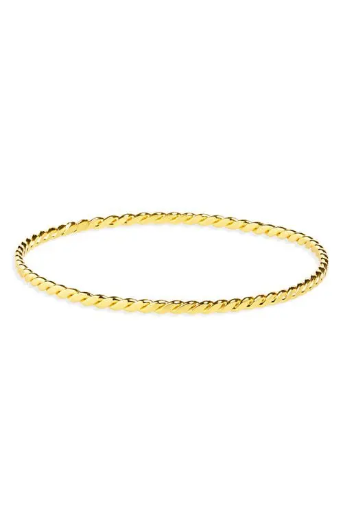 KIARA BY KI-ELE Karo Swirl Bangle - Gold