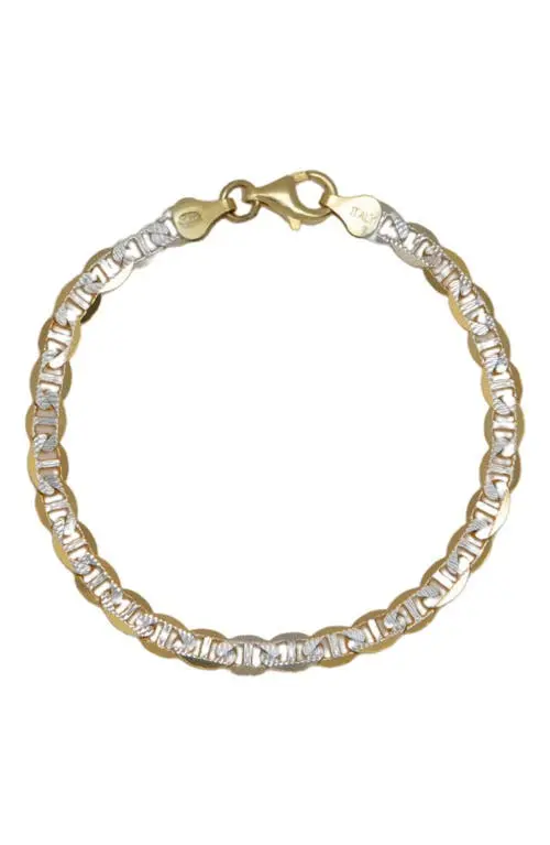 Argento Vivo Two-tone Link Bracelet - Gold