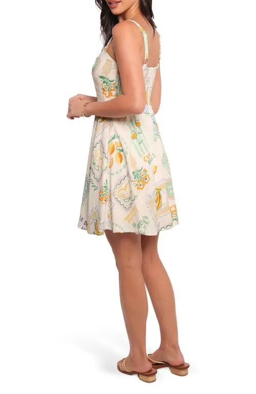 PETAL & PUP Willow Print A-line Mini Dress