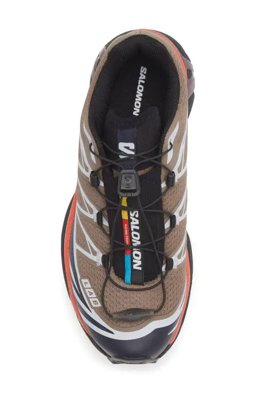 SALOMON Xt-6 Trail Running Shoe - Walnut