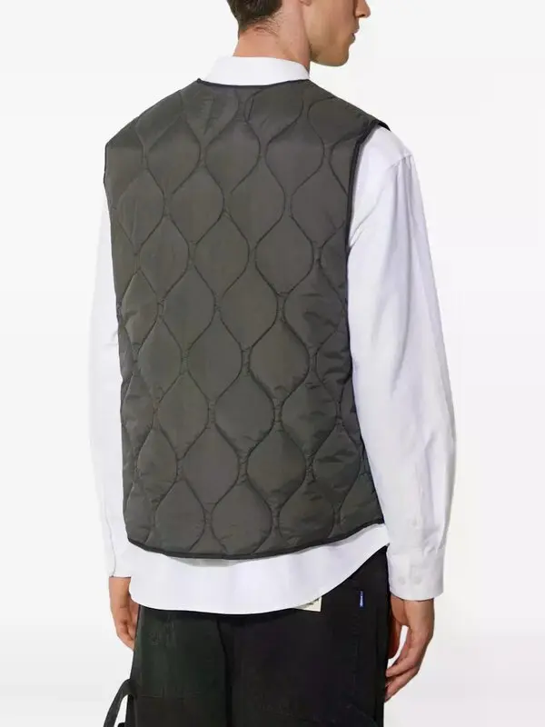 AWAKE NY Quilted Waistcoat - Grey