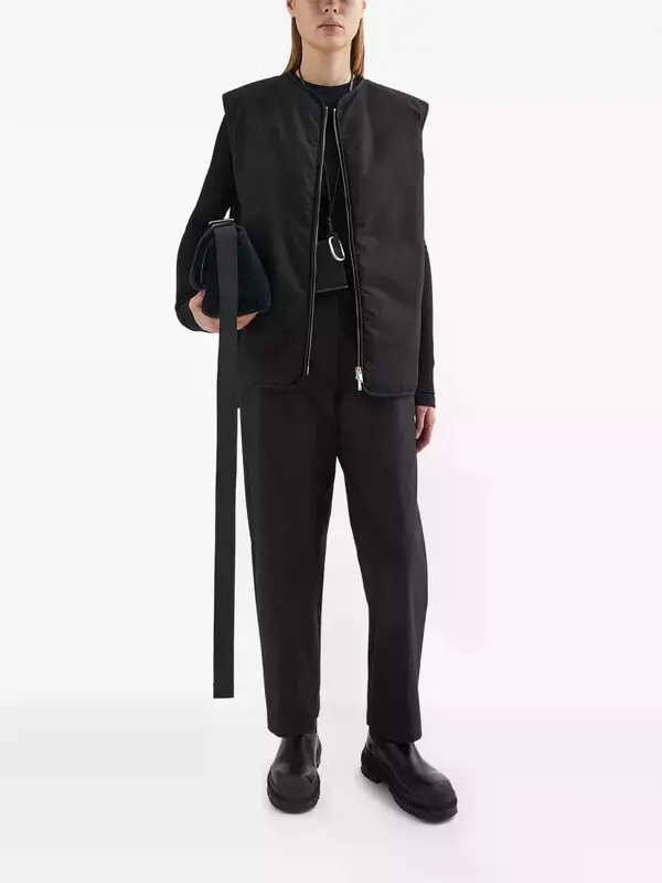 JIL SANDER Cotton Padded Gilet
