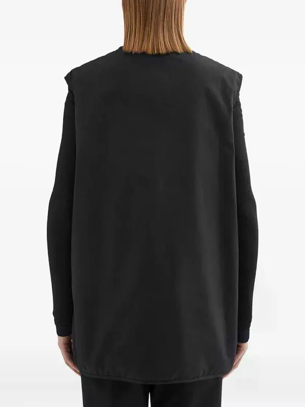 JIL SANDER Cotton Padded Gilet