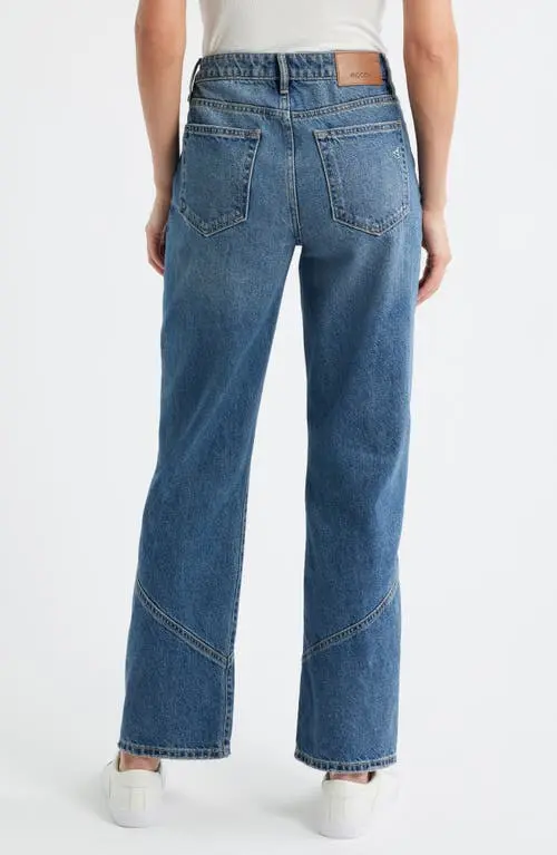 HIDDEN JEANS High-rise Straight Leg Jeans