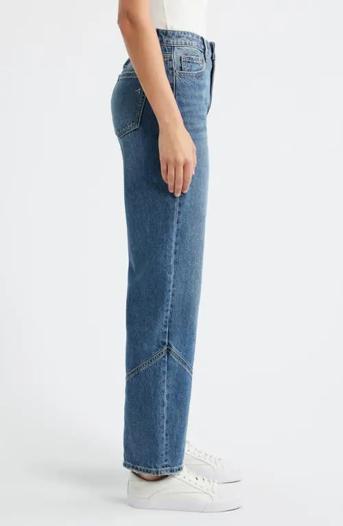 HIDDEN JEANS High-rise Straight Leg Jeans