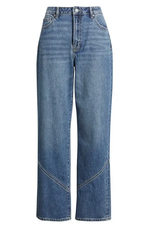 HIDDEN JEANS High-rise Straight Leg Jeans