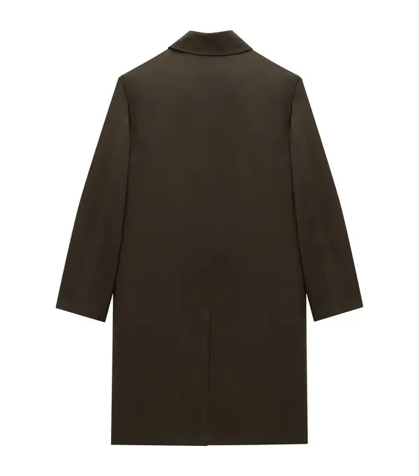 Saint Laurent Canvas Mackintosh Coat