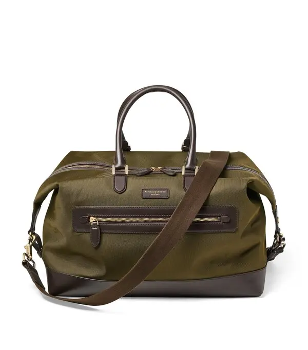 ASPINAL OF LONDON Nylon Duffle Bag - Green