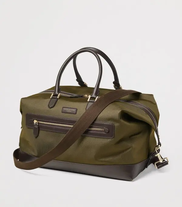 ASPINAL OF LONDON Nylon Duffle Bag - Green