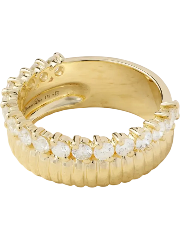 Yvonne Léon 9-karat Diamond Ring - Gold