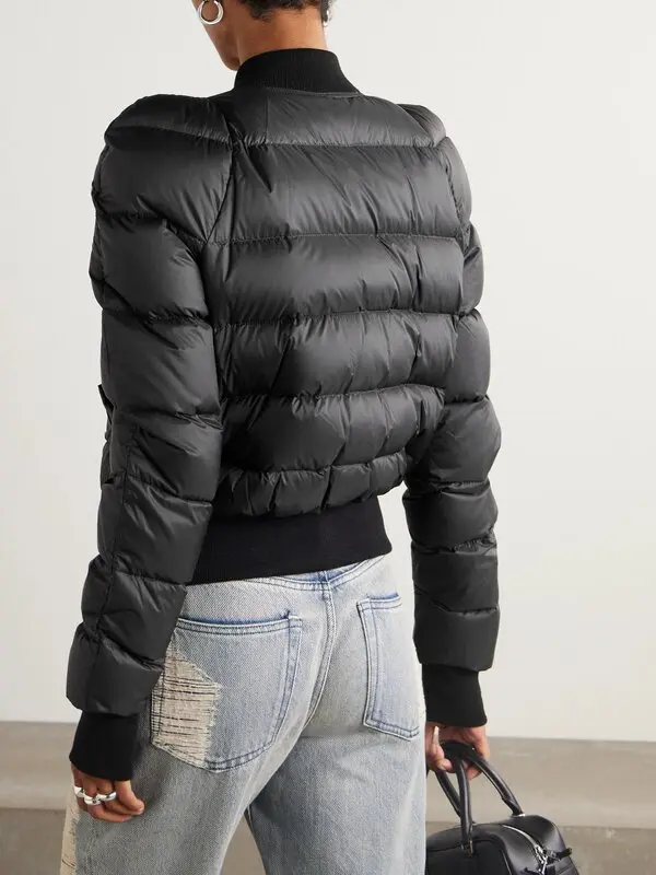 Rick Owens Padded Shell Bomber Jacket