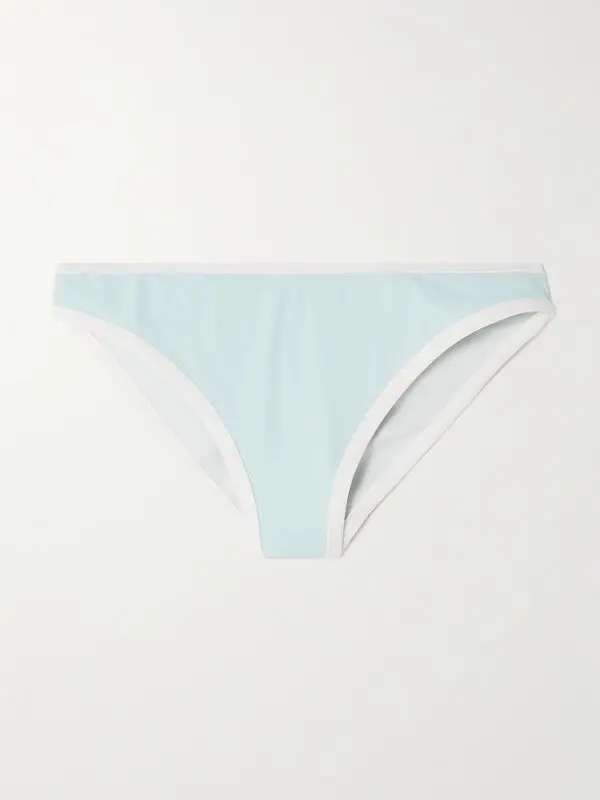 Marysia Ligne Two-tone Bikini Briefs - Blue