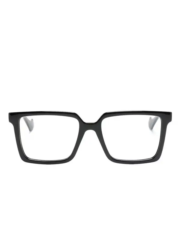 Gucci Rectangle-frame Glasses - Black