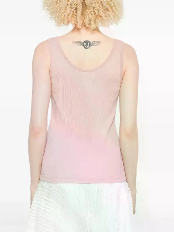 Chloé Embroidered-logo Tank Top