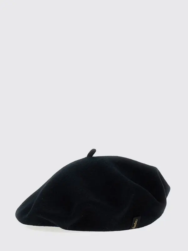 Borsalino Beret Hat - Black