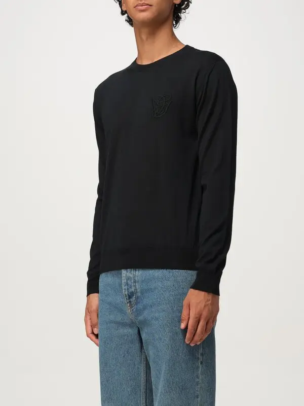 Valentino Garavani Crew Neck Sweater - Black