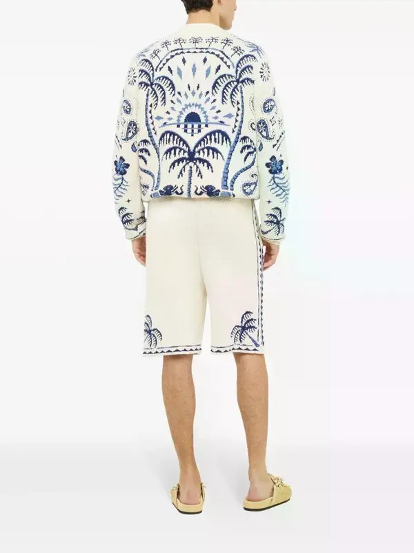 Alanui Foulard Bermuda Shorts
